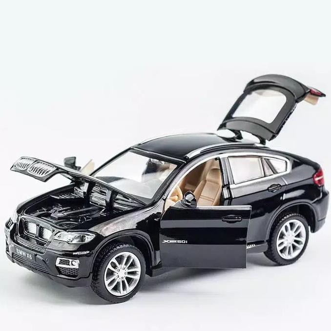 Jual Mobil BMW X6 Mini Auto Diecast Mobil Miniatur Dengan Fitur Lengkap ...