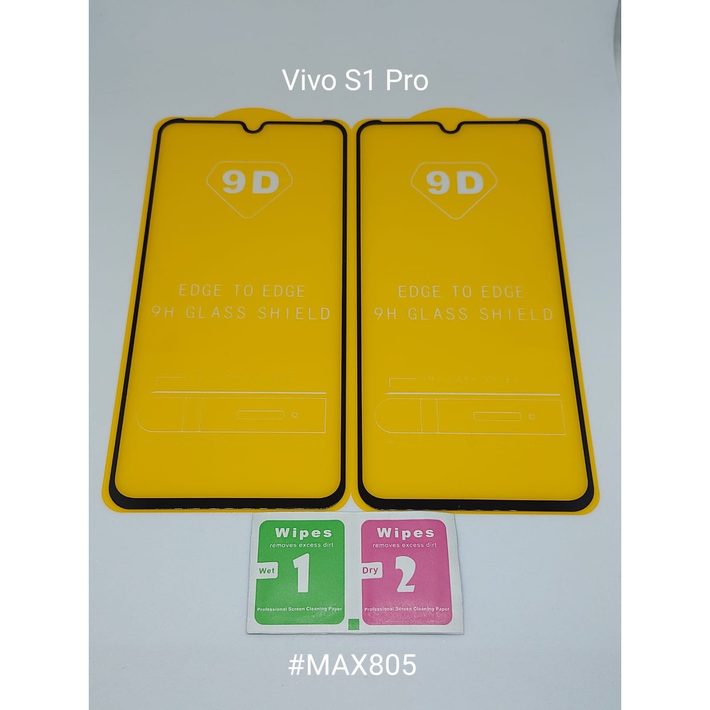 Jual Tempered Glass 9D Full HD Vivo S1 Pro Glass Pelindung Layar ...