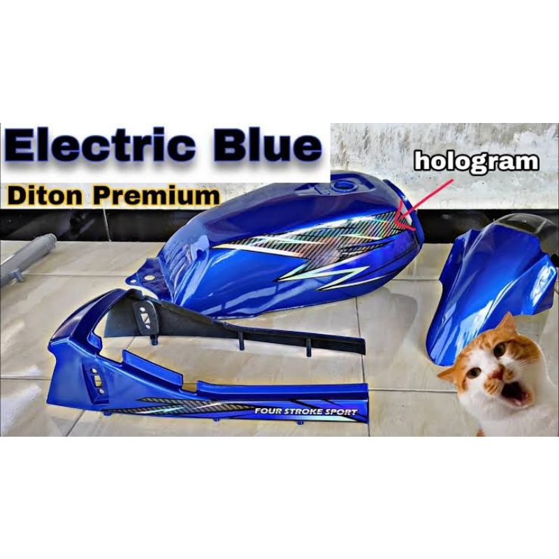 Jual Pylok Diton Premium Electric Blue 9275 Cat Biru Metallic 400cc ...