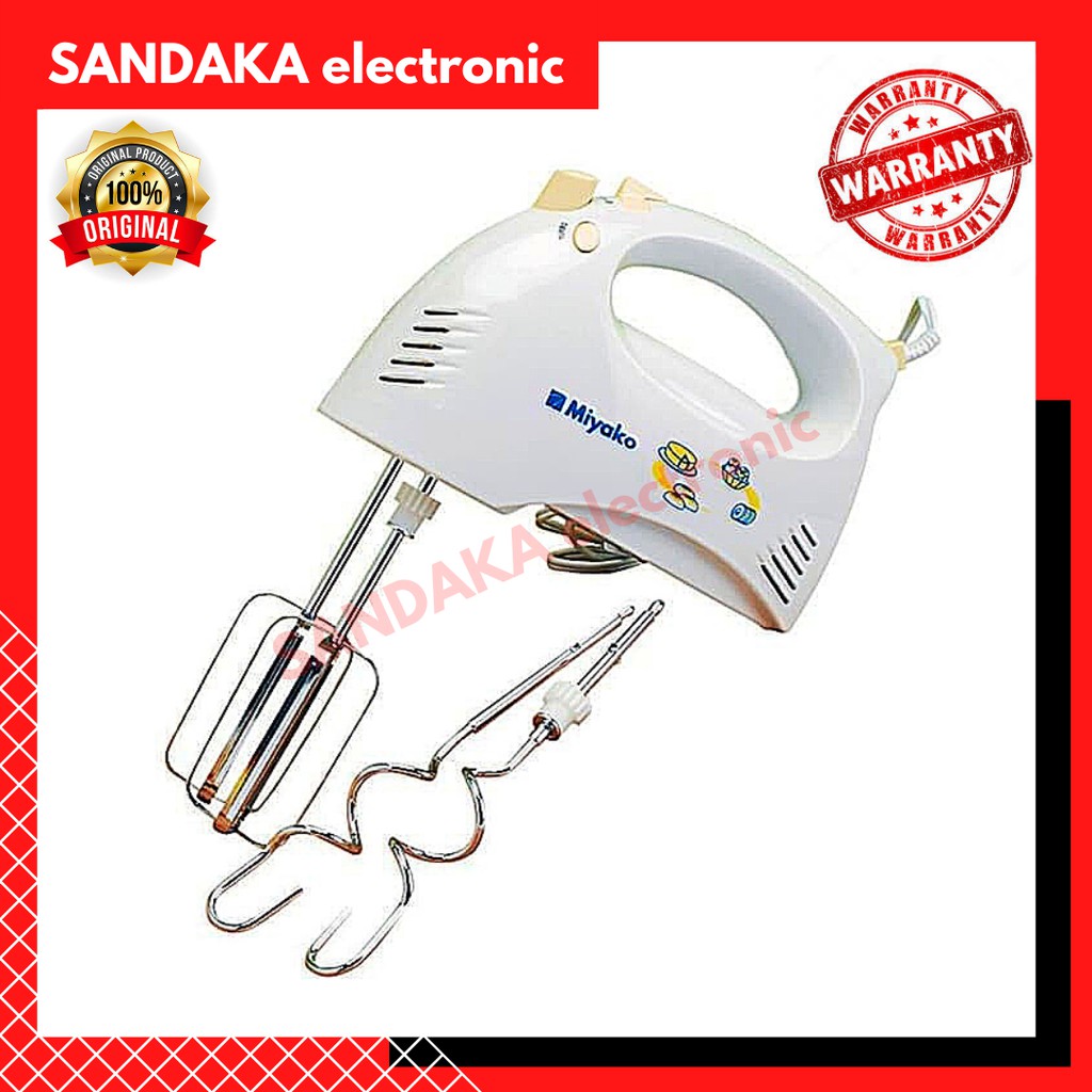 Jual Hand Mixer Miyako 620 - Mixer Kue - Mixer Miyako - Pengaduk Adonan ...