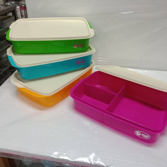 Jual Kotak Makan Cleo Kyoto Sekat/Tempat Makan | Shopee Indonesia