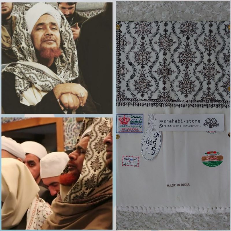 Jual Rida Kashmiri sulaman Eksklusif, Jual Sorban Habib Warna Langka ...