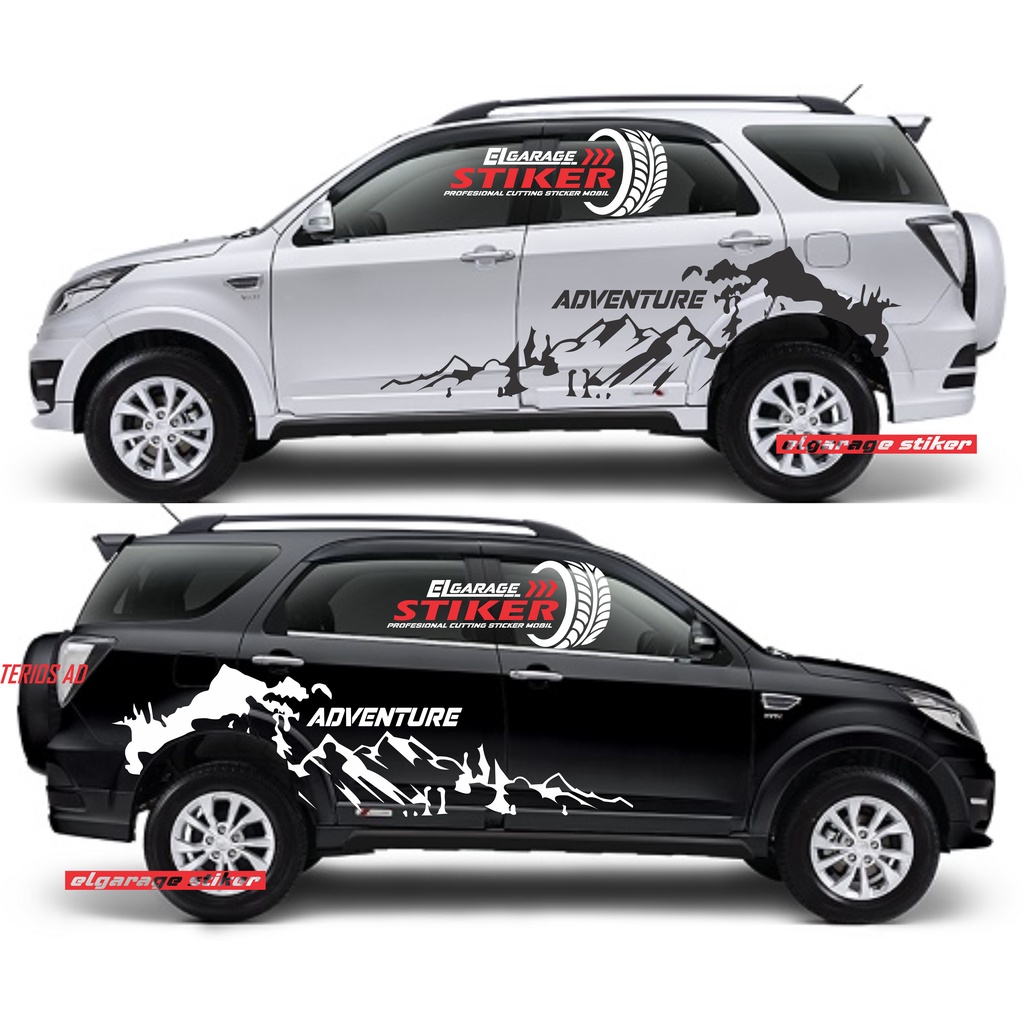 Jual stiker mobil terios sticker mobil daihatsu terios stiker mobil ...