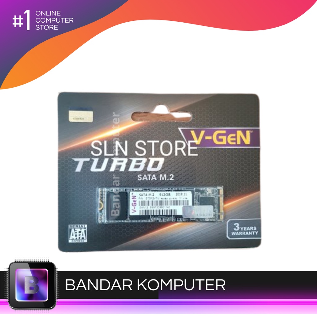 Jual SSD V-Gen Turbo V-Nand M.2 2280 512GB Sata 3 | Shopee Indonesia
