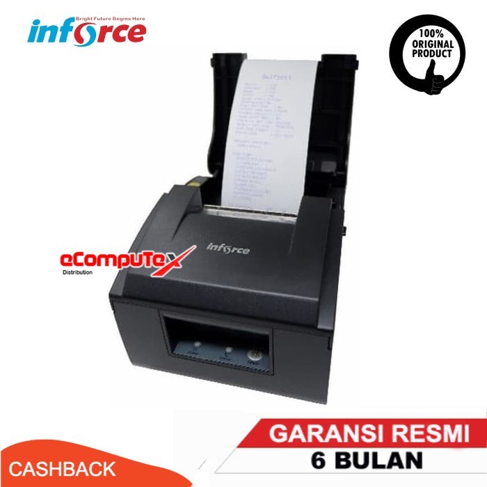 Jual PRINTER NOTA STRUK KASIR DOT MATRIX INFORCE 7010D MANUAL LAN ...
