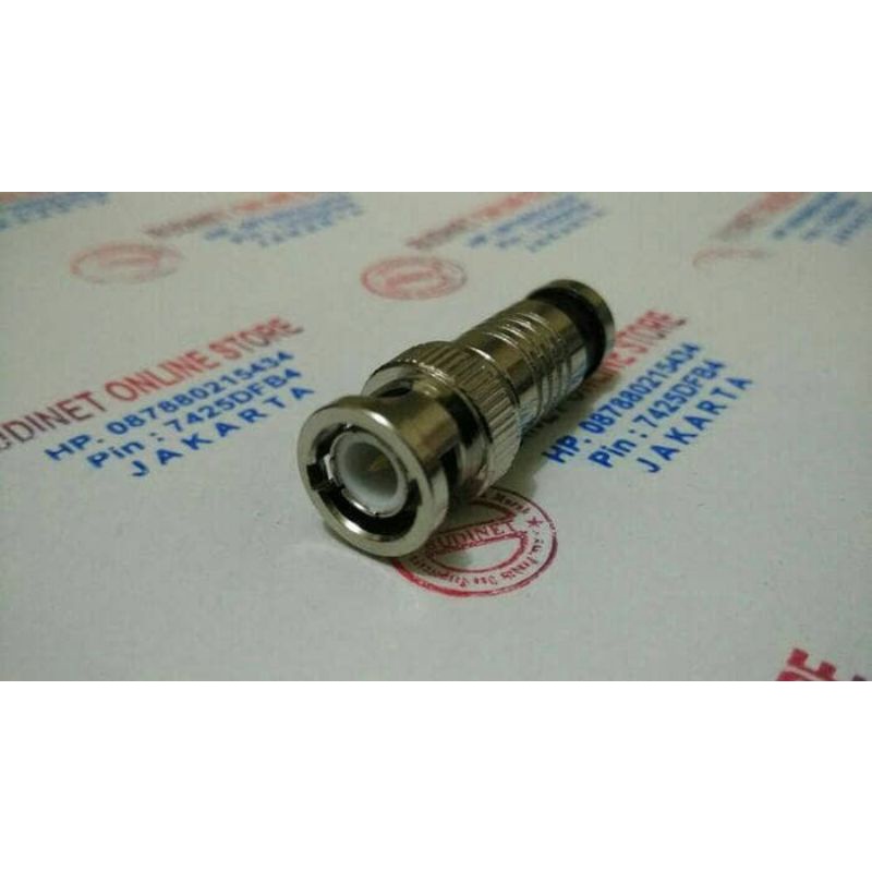 Jual bnc male compression rg6 100pcs | Shopee Indonesia