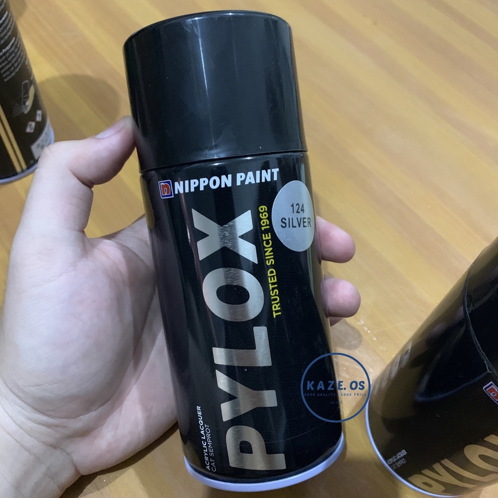 Jual ASLI 100% PYLOX NIPPON PAINT 300 CC SEMUA WARNA - PILOX CAT SEMPROT PILOK PYLOK WHITE BLACK ...