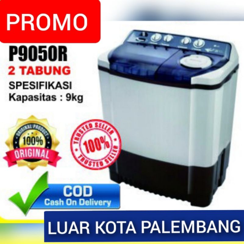 Jual KHUSUS LUAR PALEMBANG MESIN CUCI 2 TABUNG LG P9050RTB P 9050 R 9KG 9 KG | Shopee Indonesia