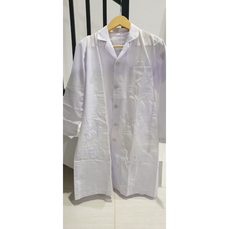 Jual jas laboratorium lengan panjang Ukuran S | Shopee Indonesia