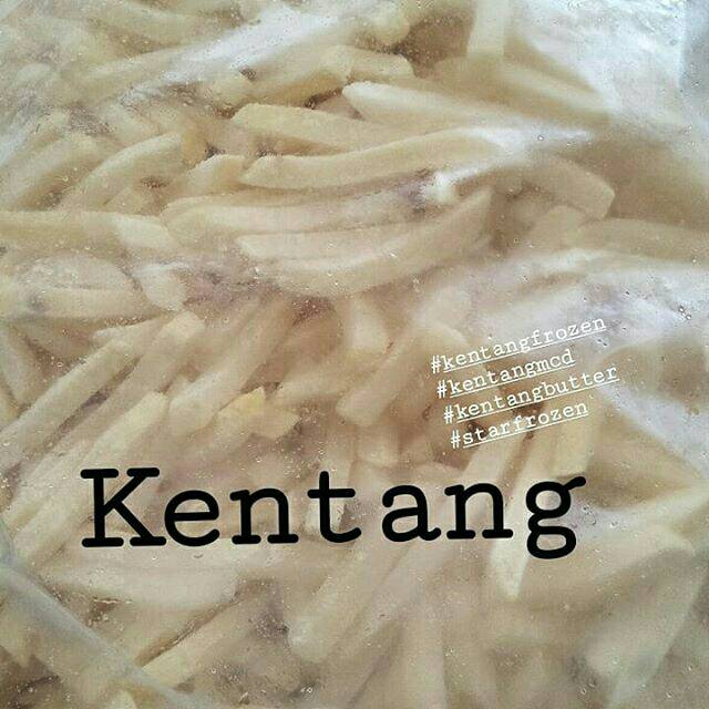 Jual Kenteng frozen / kentang mcd / kentang butter shoestring 2,5kg ...