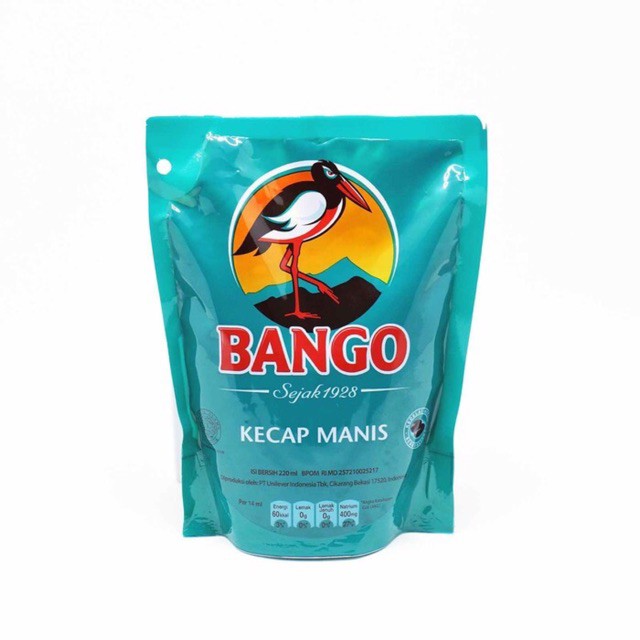 Jual BANGO KECAP MANIS REFILL 220 ml | Shopee Indonesia