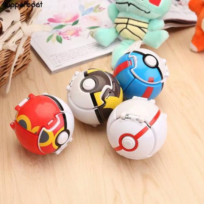 Jual POKEBALL FIGURE POKEMON / BOLA POKEMON LEMPAR / MAINAN FIGURE ...