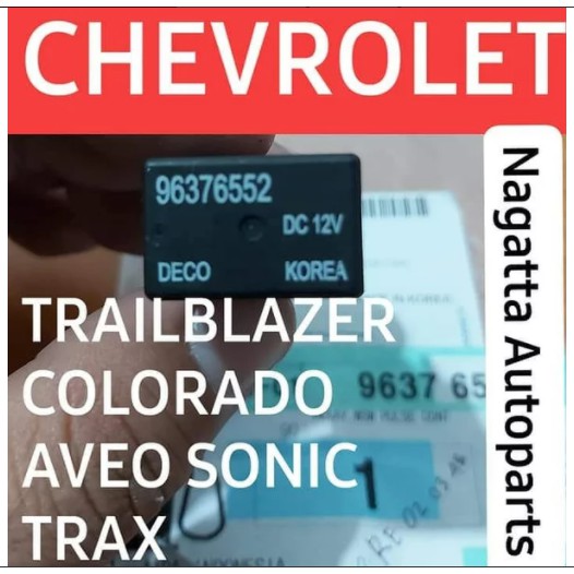 Jual RELAY Rilay Relai riley WIPER TRAX COLORADO TRAILBLAZER AVEO Sonic ...