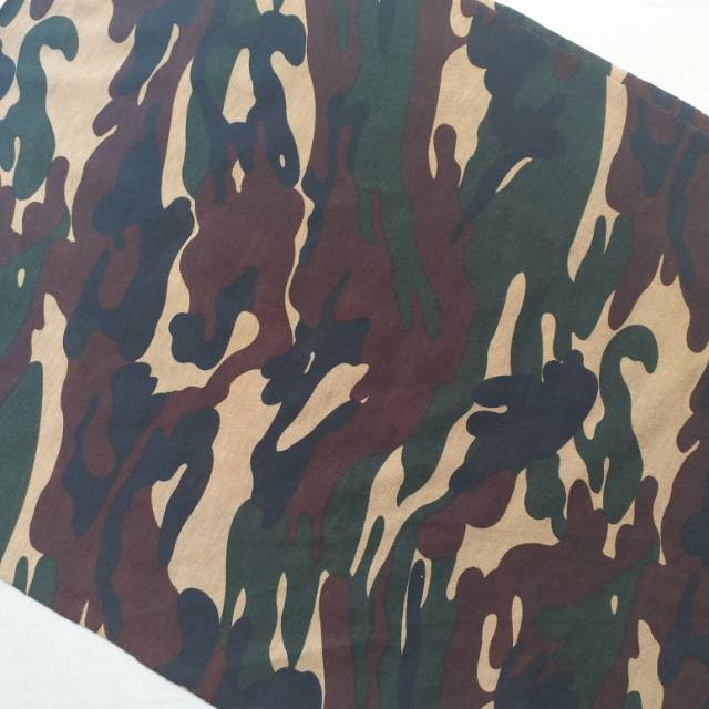 Jual Jual Kain Loreng Banser PE (Polyester) 30sk (Single Knit) | Shopee ...