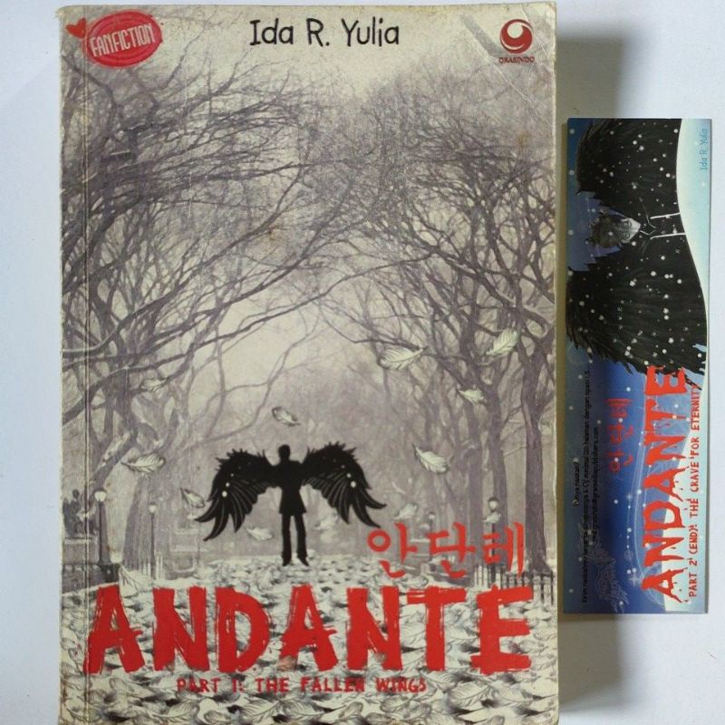 Jual novel fiksi original. andante part 1 : the Fallen wings. Ida R ...