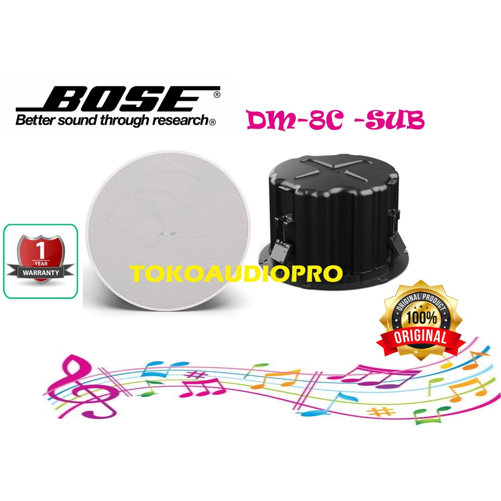 Jual Subwoofer BOSE DesignMax DM8C Sub 150W Ceiling Subwoofer Bose DM ...