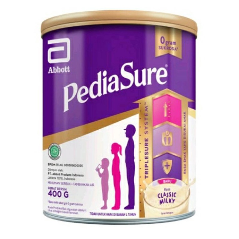 Jual PEDIASURE TRIPLESURE 400G | Shopee Indonesia