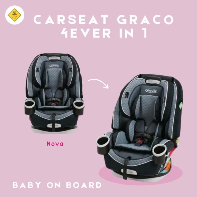 Jual GRACO 4 EVER CAR SEAT FOREVER 4 IN 1 NOVA | Shopee Indonesia