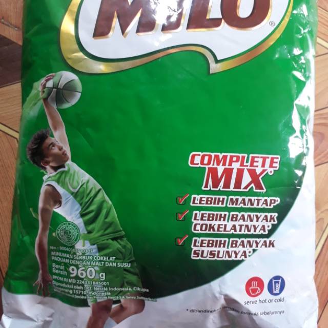 Jual Milo complete mix 960 gr(exp maret 2021) | Shopee Indonesia
