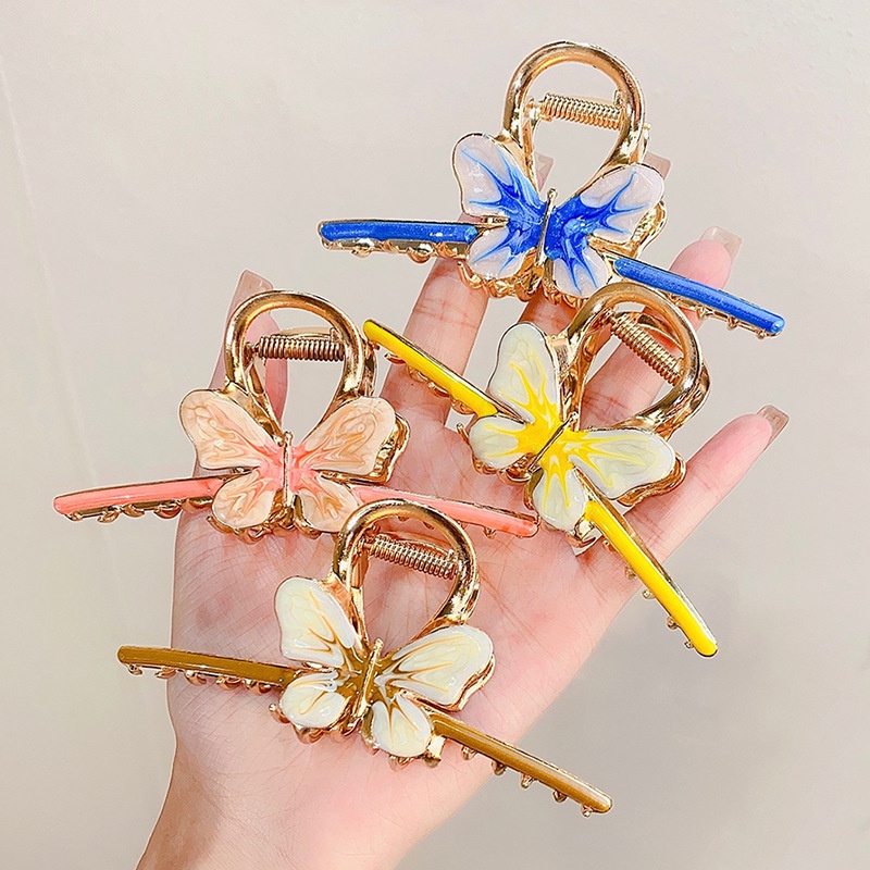 Jual JEPITAN JEPIT RAMBUT KOREA BESI KUPU KUPU UKURAN BESAR PREMIUM ...