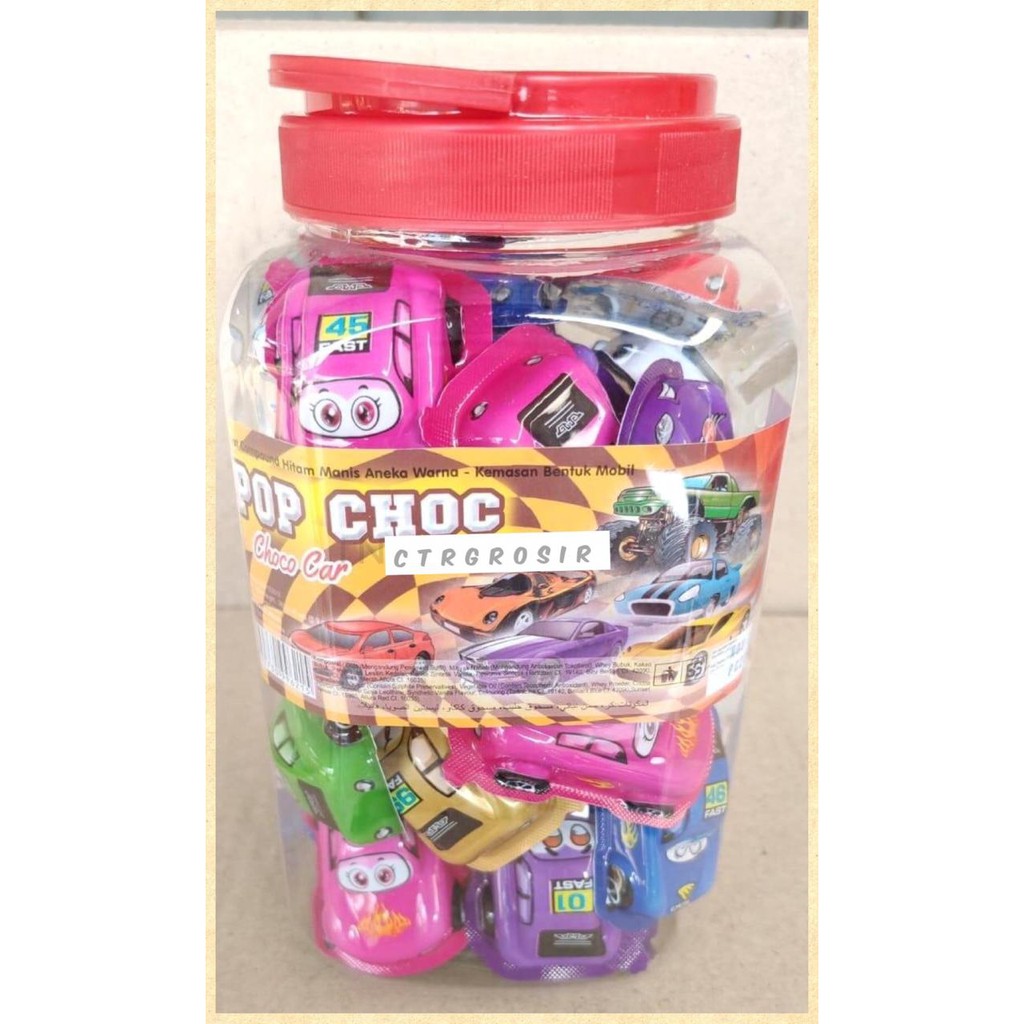 Jual PUSAN POP CHOC CHOCO CAR TOPLES | Shopee Indonesia