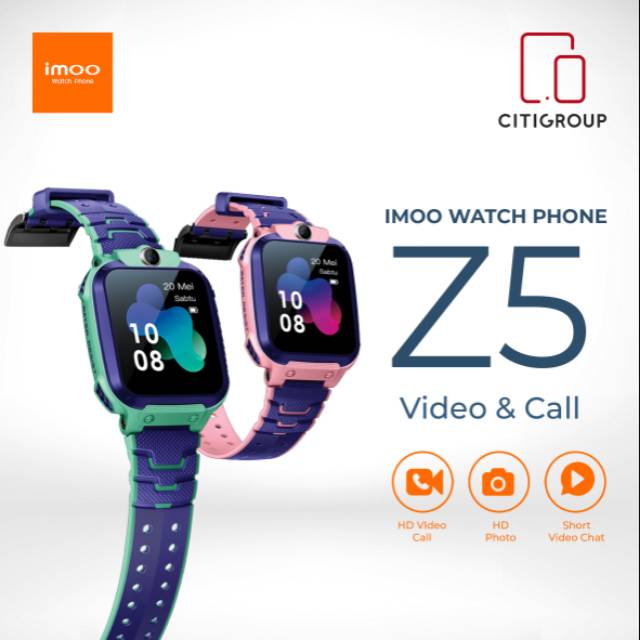Jual Imoo Watch Phone Z5 Original - HD Video Call / Jam Anak Pintar ...