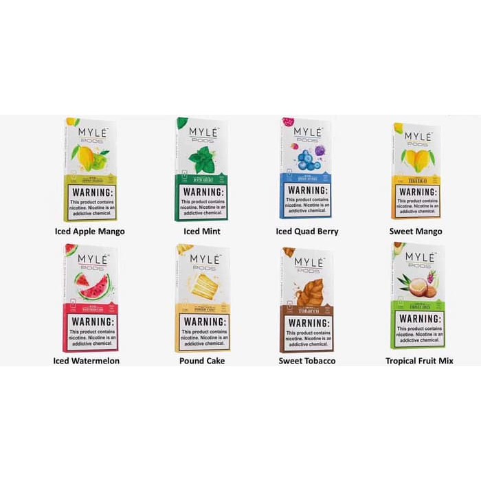 Jual CARTRIDGE MYLE POD USA SALTNIC all variant myle cartridge | Shopee ...