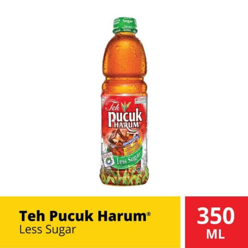 Jual minuman teh pucuk harum less sugar 350ml | Shopee Indonesia