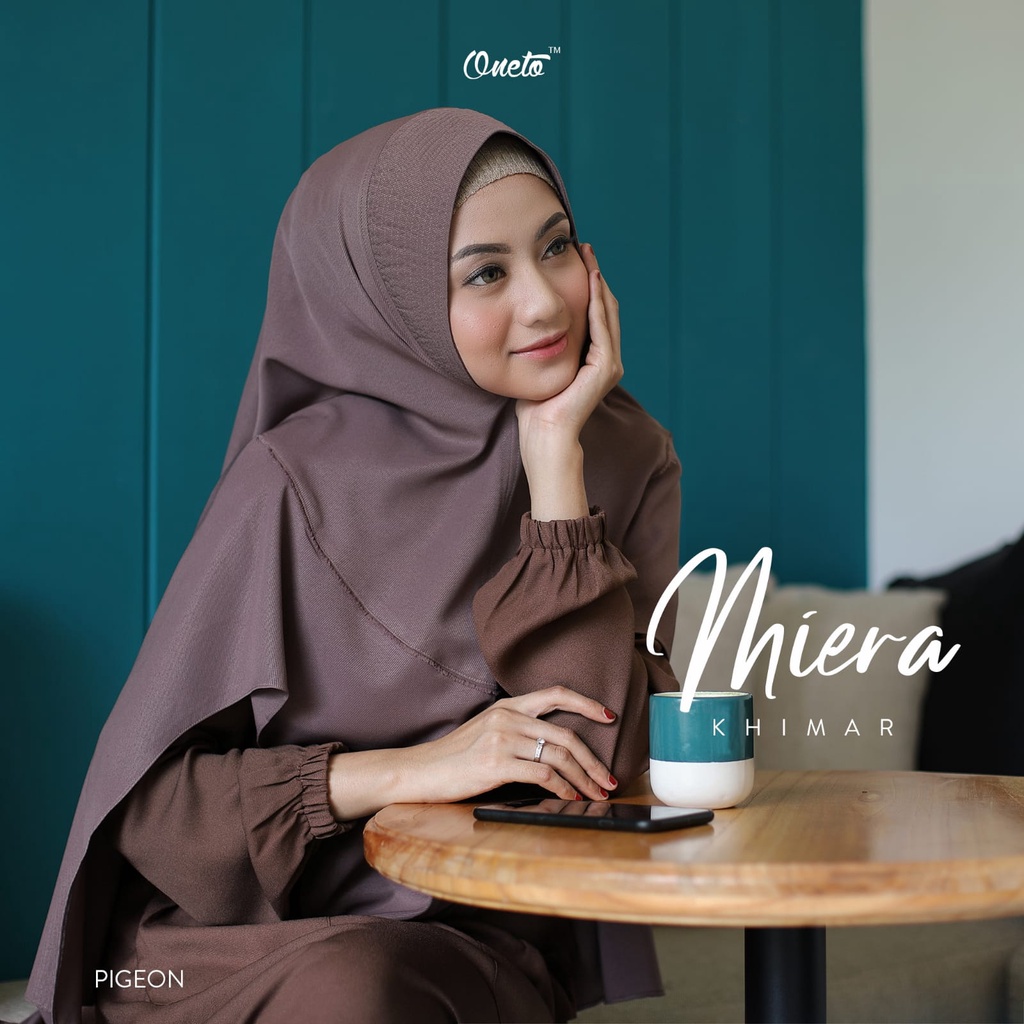 Jual Jilbab Syari Khimar Miera Ori Oneto BY QOID | Shopee Indonesia