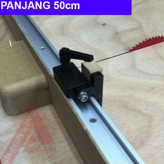Jual Miter Track / Table Saw Runner / Fence Rail / Rel Gergaji Meja ...