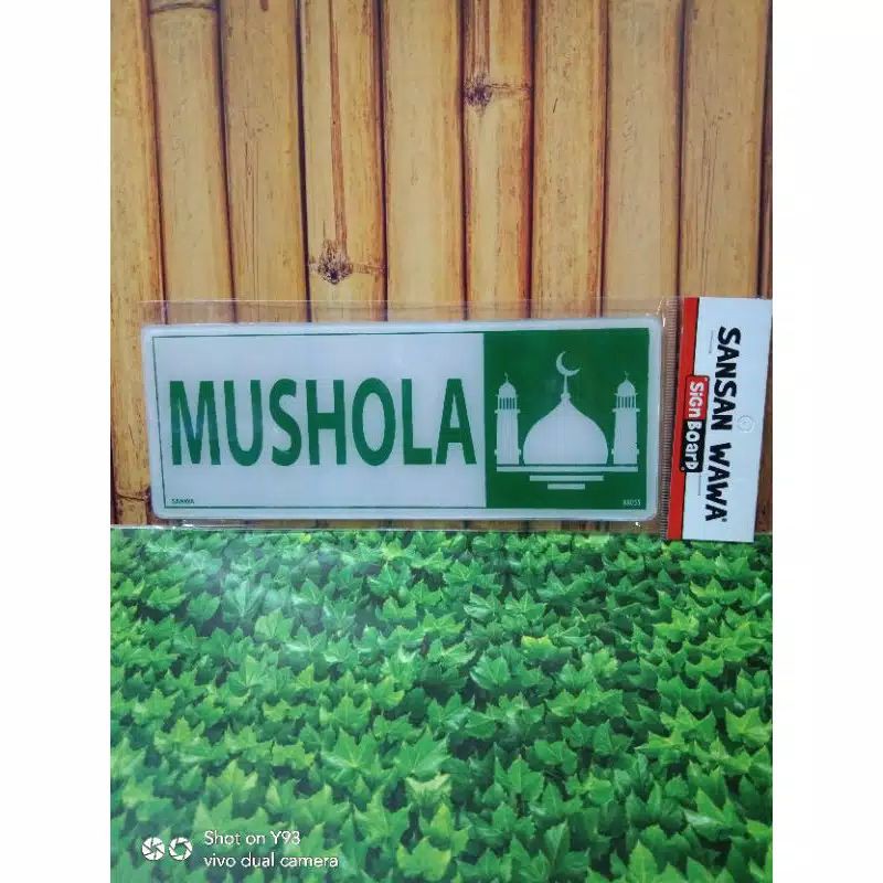 Jual AKRILIK SIGN MUSHOLA | Shopee Indonesia
