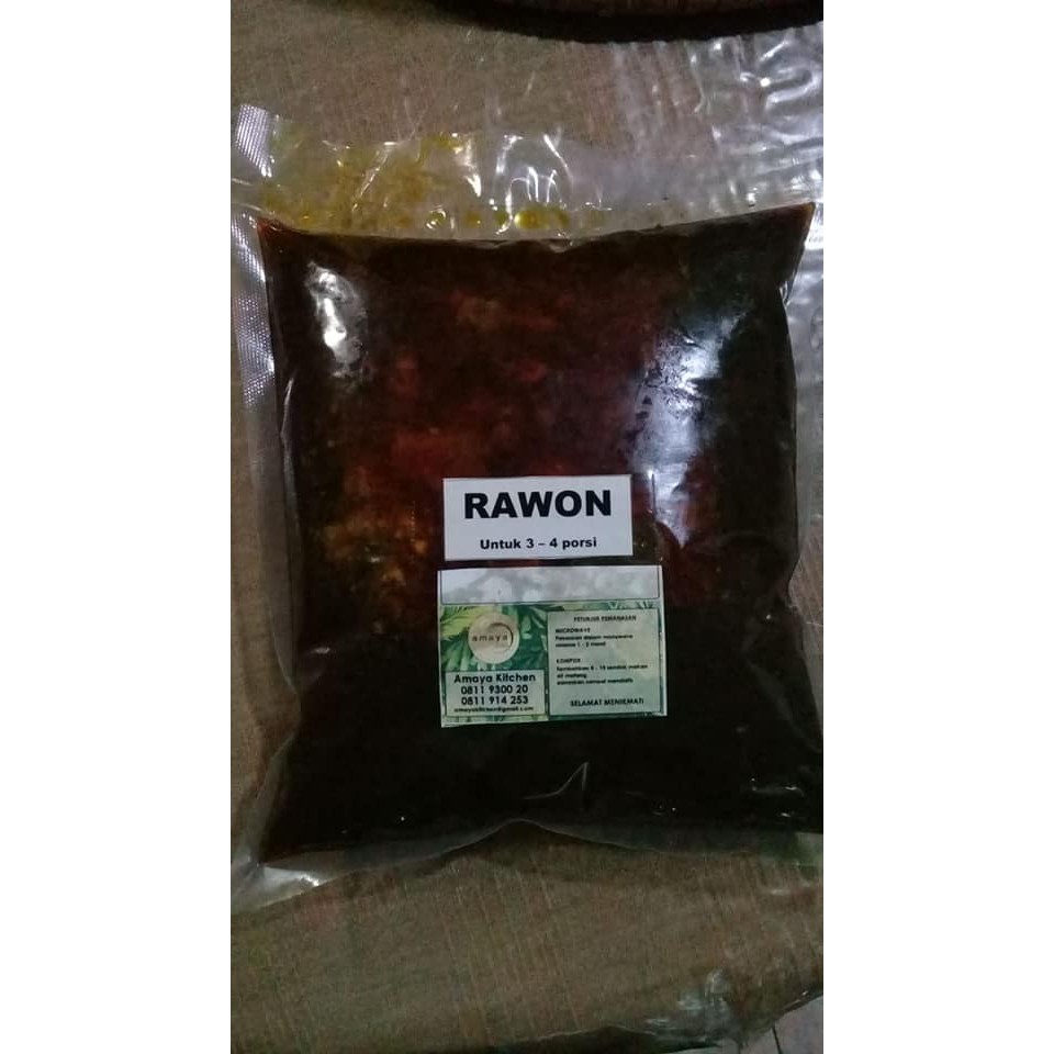 Jual Rawon Daging Sapi (Frozen) by Amaya Kitchen | Shopee Indonesia
