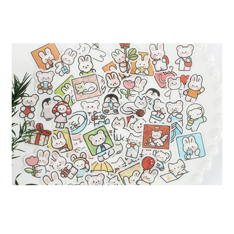 Jual Pocket of Cuteness Flake Stickers Set Eym House | Shopee Indonesia