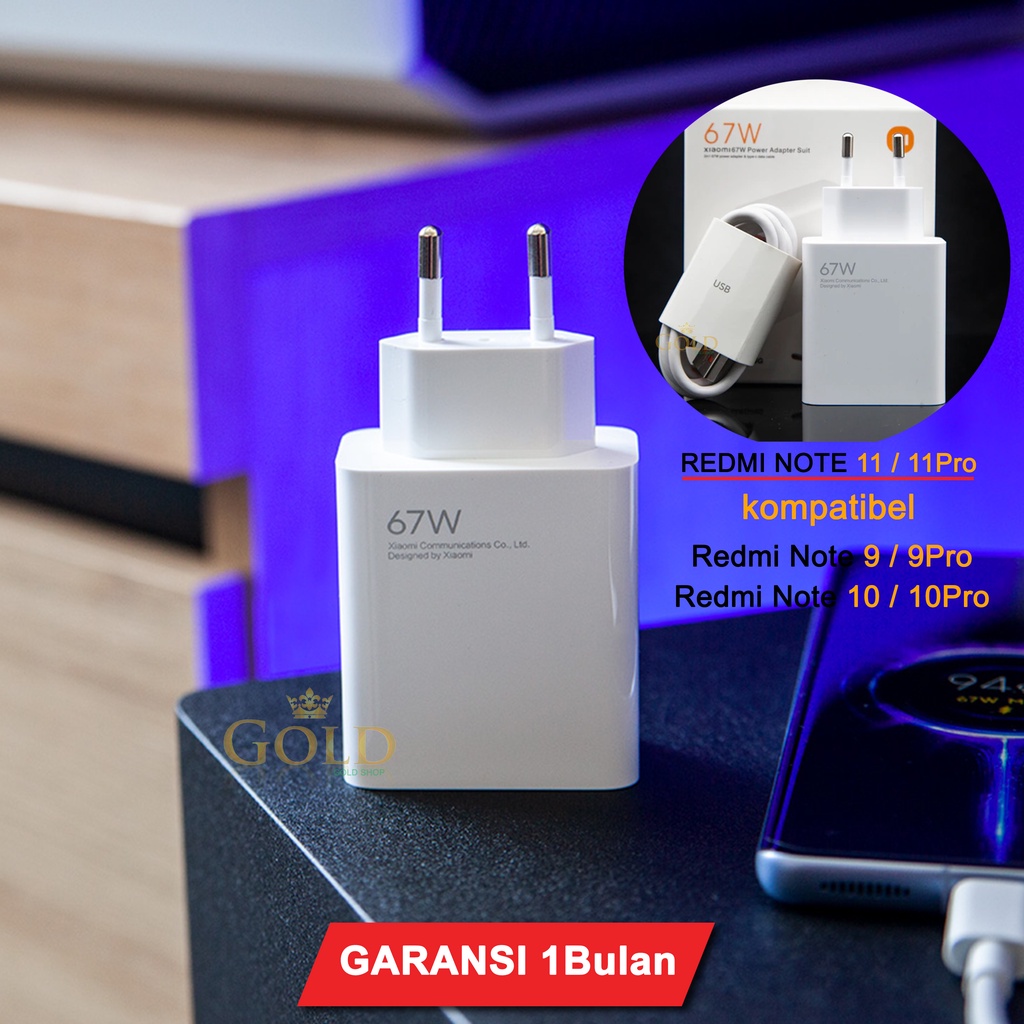 Jual CHARGER XIAOMI FAST CHARGING TYPE C 67W 65W 33W 18W 10W FOR REDMI ...