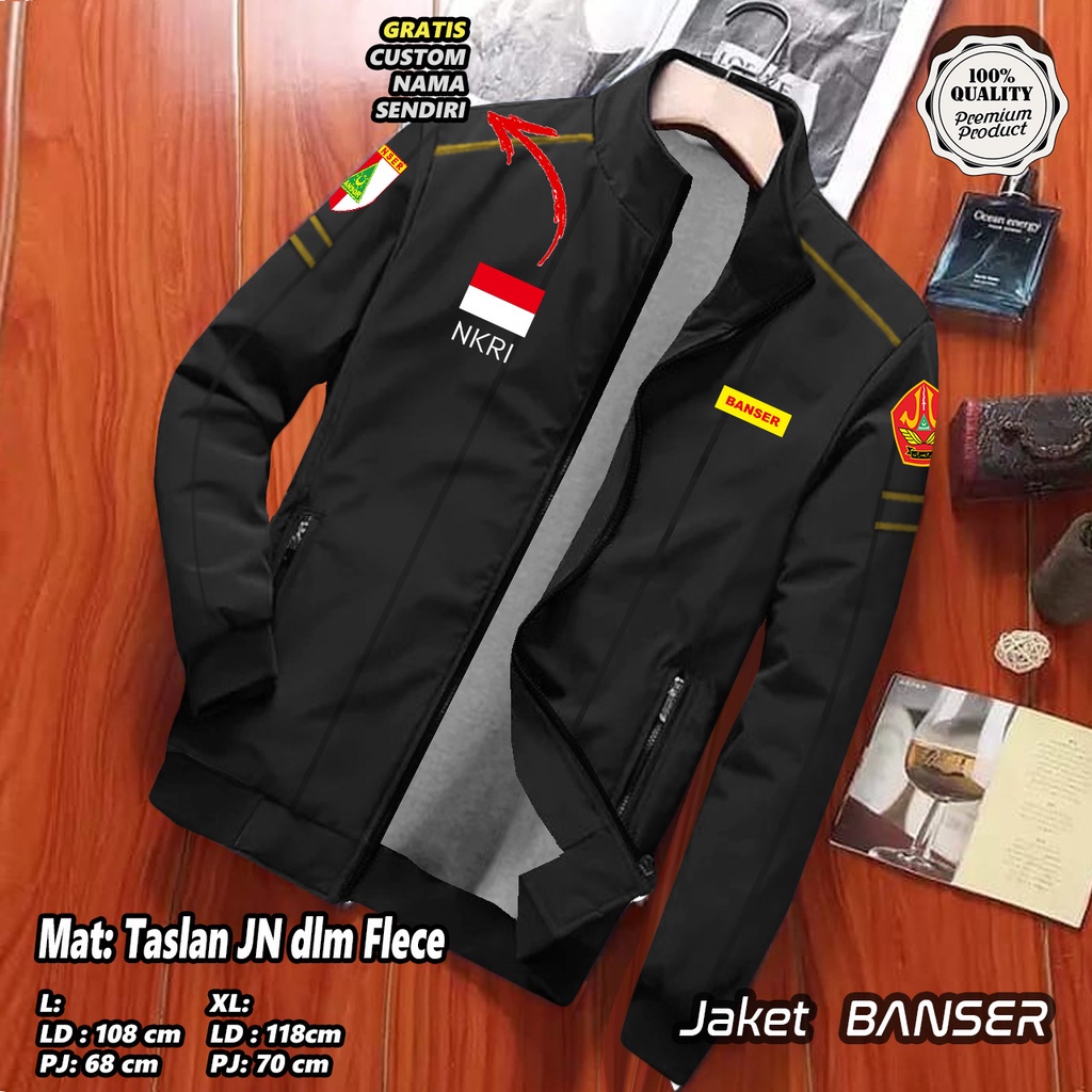 Jual JAKET BANSER PARASUT BOLAK BALIK / JAKET ORMAS ISLAM / JAKET ISLAM ...