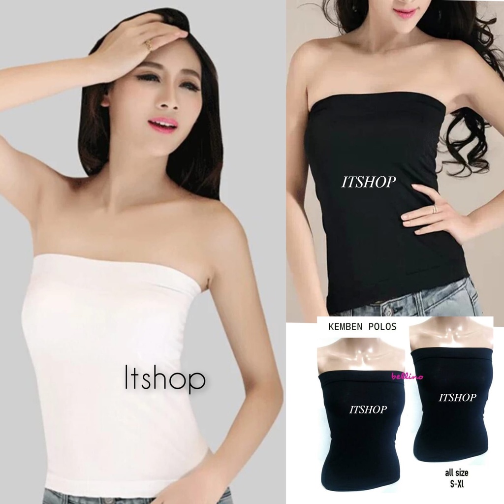 Jual ITSHOP - Kemben Polos Tanpa Cup Allsize Kemben Dalaman Kebaya ...