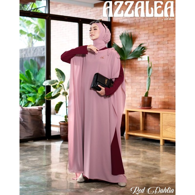 Jual AZZALEA SERIES ABAYA BY ADEN HIJAB | Shopee Indonesia