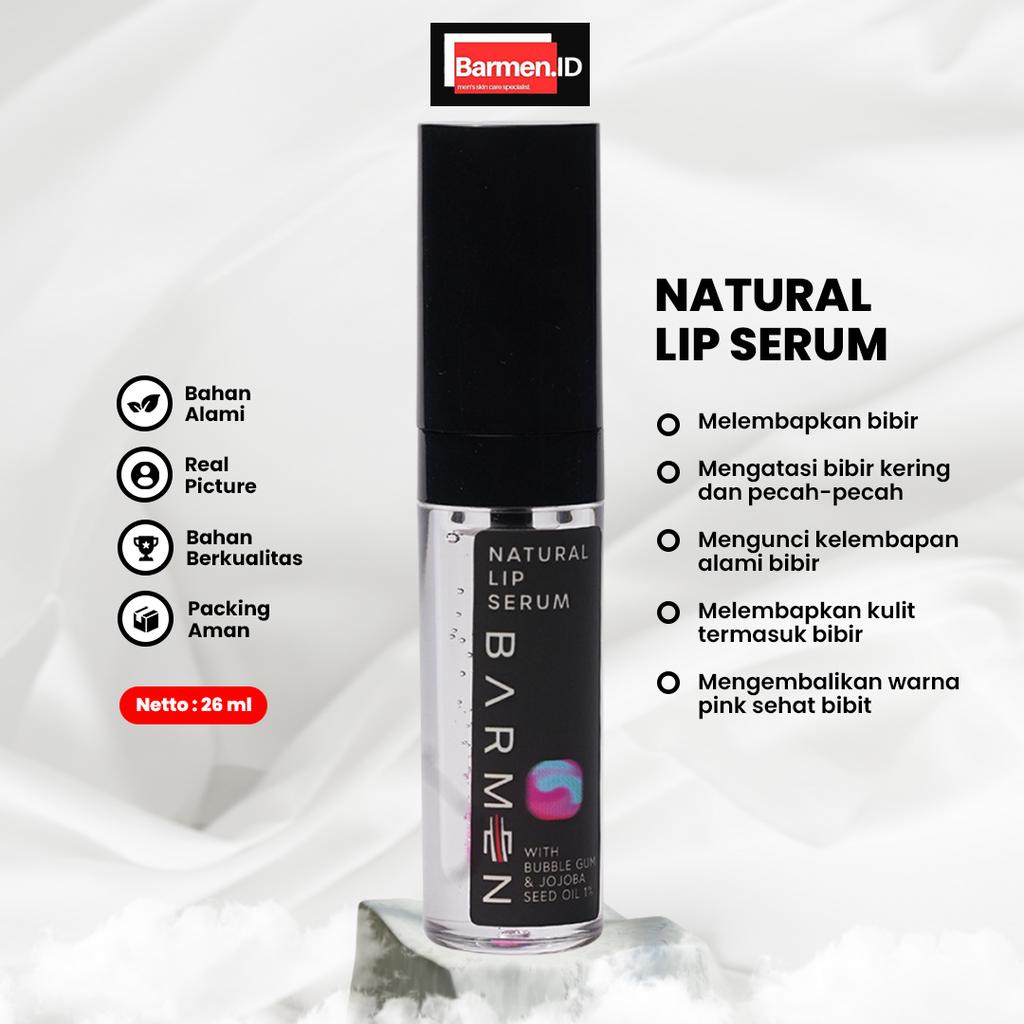 Jual Lip Serum Bibir Barmen 26 Ml Pelembab Pencerah Pemerah Bibir Pria ...