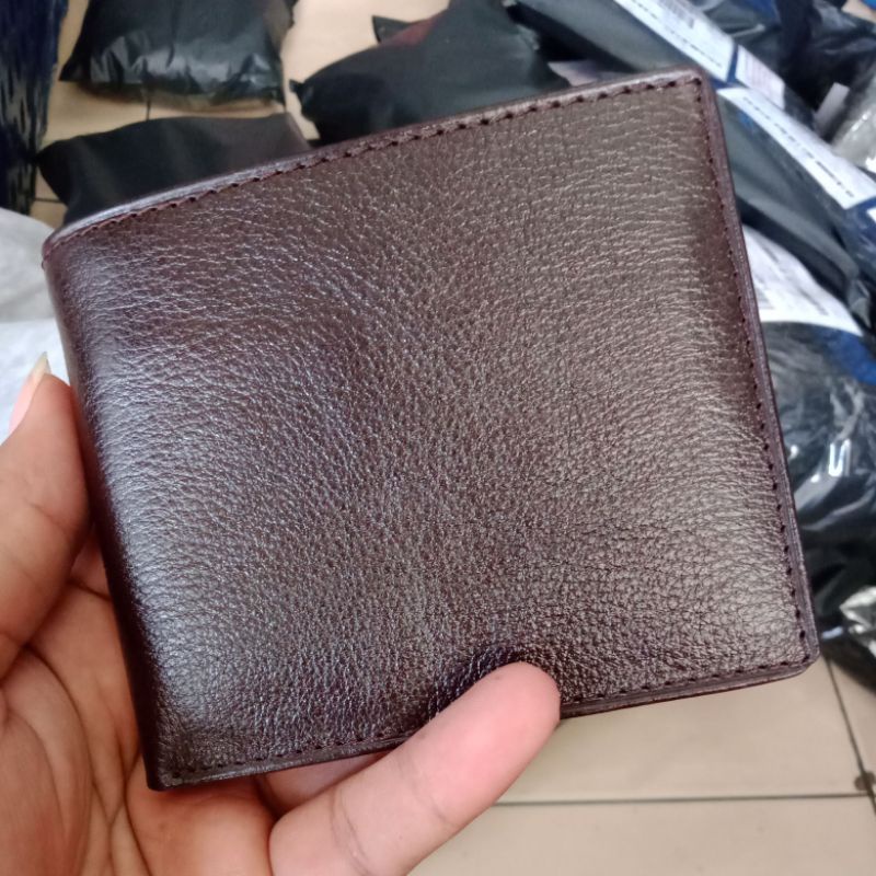 Jual Dompet Kulit Pria 100% ORIGINAL Kulit Sapi Asli | Shopee Indonesia