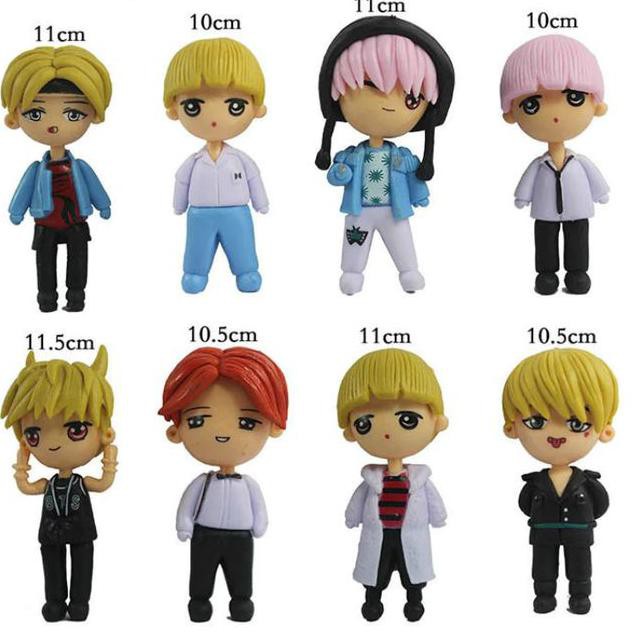 Jual Kpop Bts Idol Figure Set Of 8 Ayo Beli | Shopee Indonesia