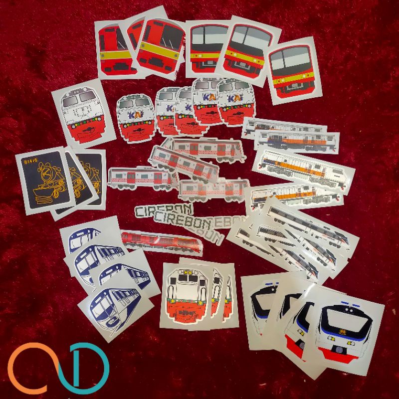 Jual Stiker kereta krl lokomotif satuan | Shopee Indonesia