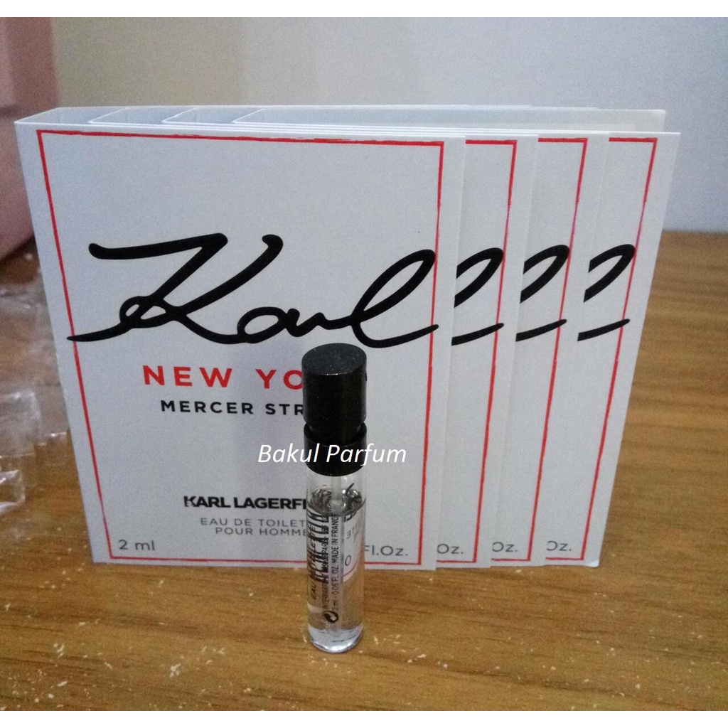 Jual Karl Lagerfeld New York Mercer Street EDT 2ml Men (Vial) | Shopee ...