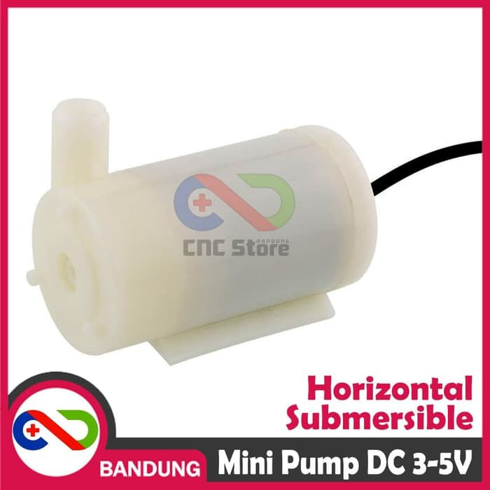 Jual MINI PUMP DC MINI POMPA AIR MOTOR SUBMERSIBLE HORIZONTAL 3V-5V ...