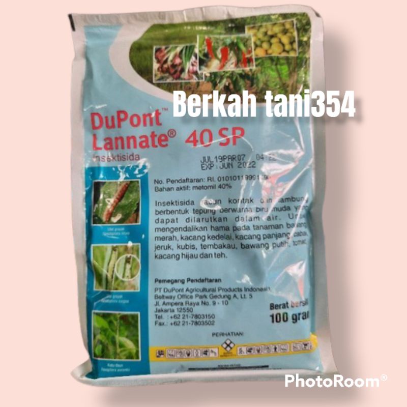 Jual Insektisida lanet 40sp 100 gram racun telur ulat dan serangga ...