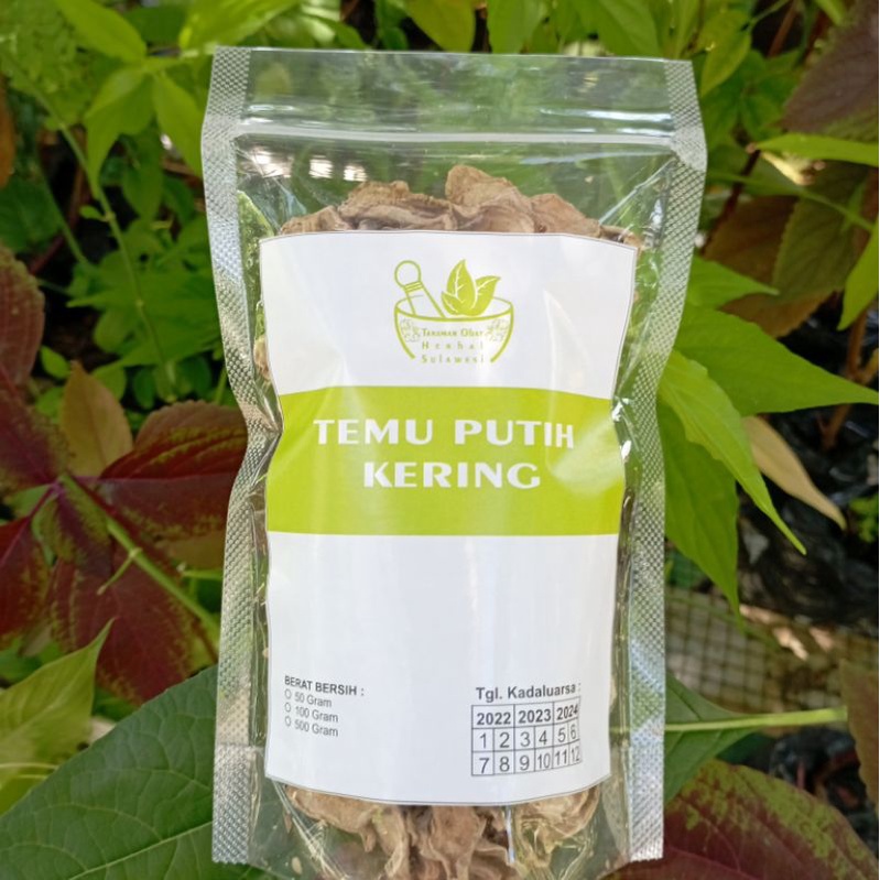 Jual Temu Putih Iris Kering/Temu Putih Kering Rajang Curcuma zedoaria ...