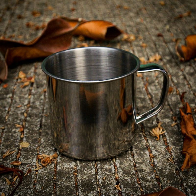 Jual GELAS STAINLESS 220ML - GELAS ENAMEL - GELAS OUTDOOR - GELAS ...