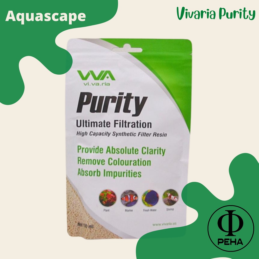 Jual Vivaria Purity 100 ml termasuk Bag - bukan Seachem Purigen - Penjernih Air Aquascape ...