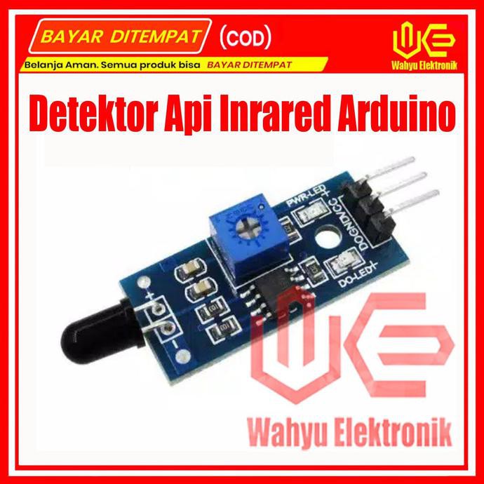 Jual Flame Infrared Modul Detektor Api Kebakaran Arduino S4H4B4T4Nd4 ...