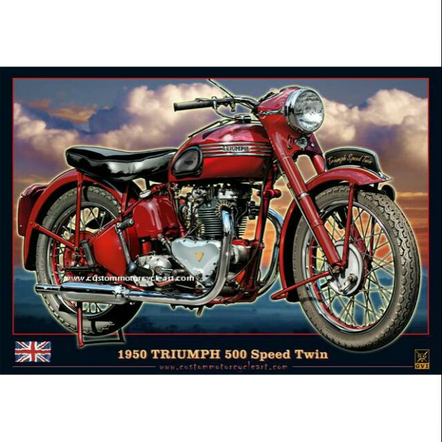 Jual STIKER POSTER MOTOR TRIUMPH JADUL KLASIK CLASIC | Shopee Indonesia