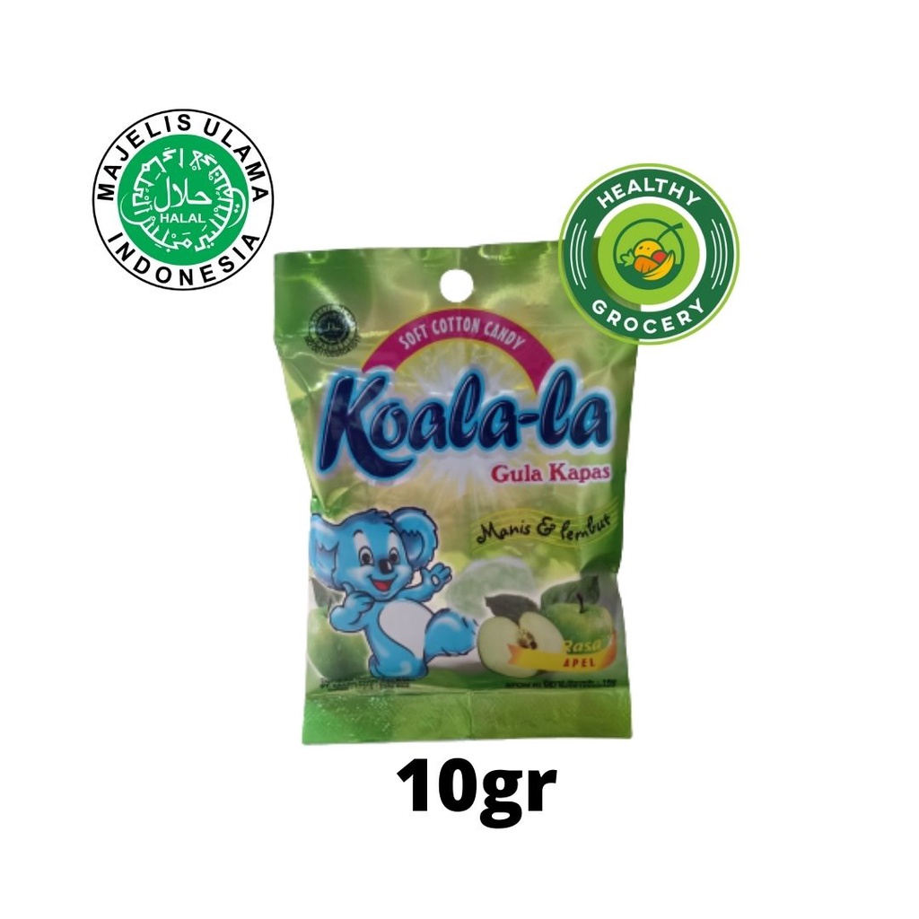 Jual Koala-La / Koalala Soft Cotton Candy 10gr / koala / Permen Gula ...